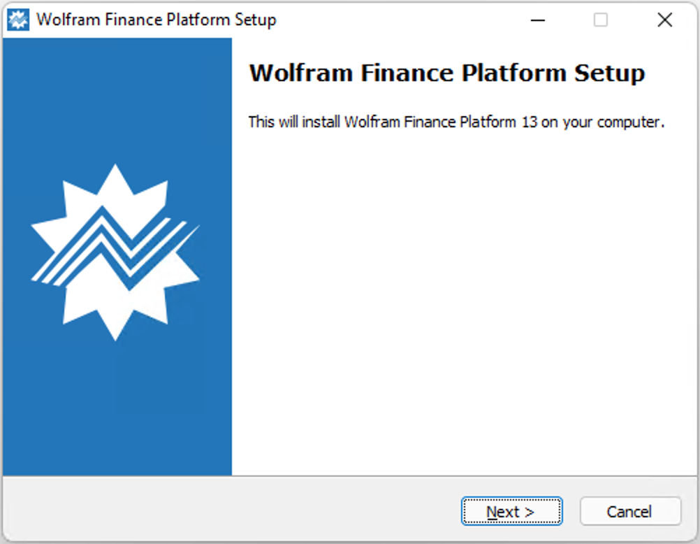 Wolfram Support Quick Answers How Do I Set Up Wolfram Finance Platform On Windows