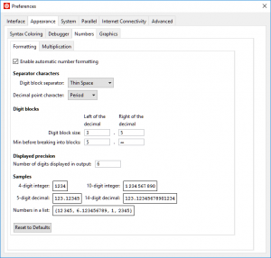 Wolfram Support Quick Answers: How do I display more digits of numeric ...