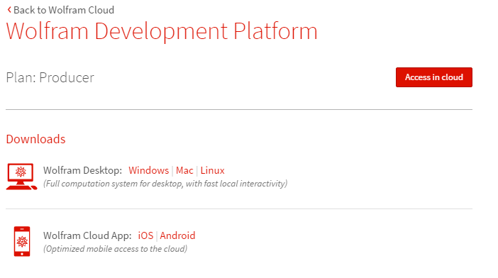Wolfram 지원의 빠른 답변: Wolfram 계정에서 설치 파일 얻는 방법