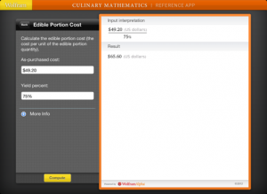 Introducing the Wolfram Culinary Mathematics Reference App—Wolfram|Alpha Blog