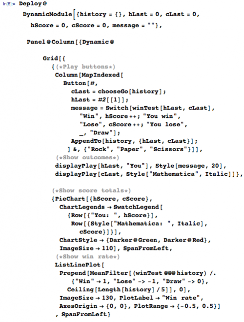 How to Win at Rock-Paper-Scissors—Wolfram Blog