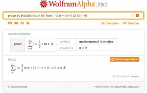 Behind Wolfram|Alpha’s Mathematical Induction-Based Proof Generator—Wolfram Blog