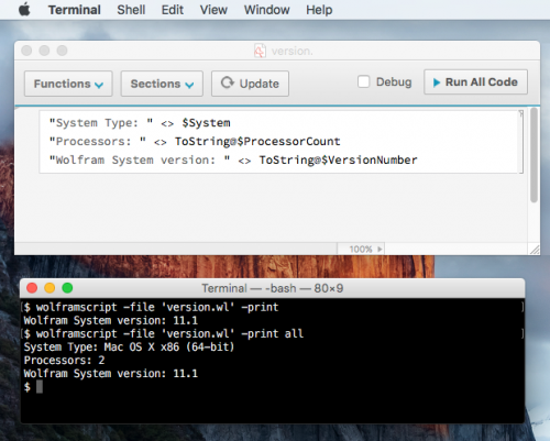 WolframScript: Run Your Code from Anywhere—Wolfram Blog