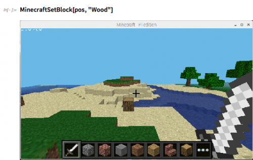 Programming Minecraft on the Raspberry Pi—Wolfram Blog