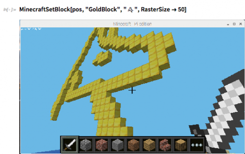 Programming Minecraft on the Raspberry Pi—Wolfram Blog