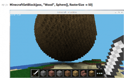 Programming Minecraft on the Raspberry Pi—Wolfram Blog