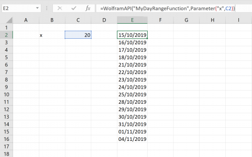 Advanced Computation for Spreadsheets: Wolfram CloudConnector for Excel—Wolfram Blog