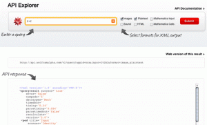 Knowledge-Based Computing and Version 2.0 of the Wolfram|Alpha API ...