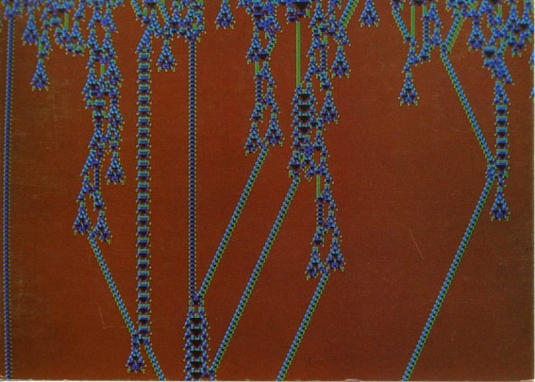 1984: The business of cellular automata: commemorative postcards ...