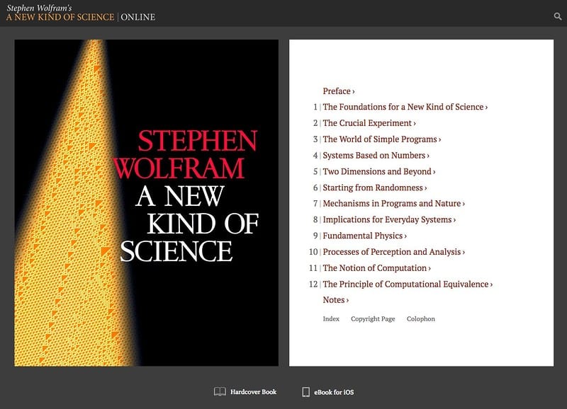 2017: A New Kind of Science on the web—now in high resolution—Stephen ...