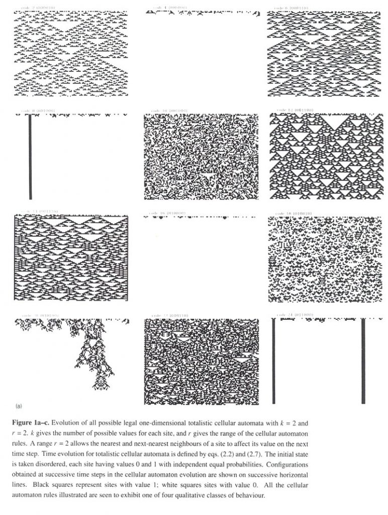 The Wolfram Classes appear in print…—Stephen Wolfram Scrapbook