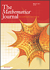 The Mathematica Journal: Mathematica Techniques and Applications