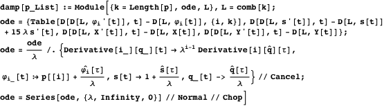 Simulating a Chain Sliding off a Desktop « The Mathematica Journal