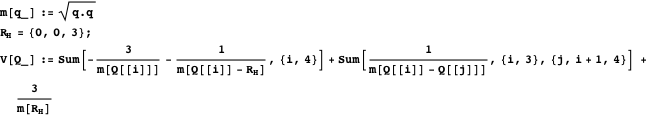 Monte Carlo Simulation of Simple Molecules « The Mathematica Journal