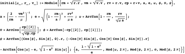 Solving Kepler’s Problem « The Mathematica Journal