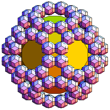 Clusters Produced by Placing Rhombic Triacontahedra at the Vertices of ...