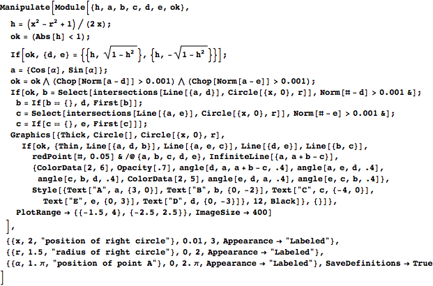 Inversive Geometry « The Mathematica Journal