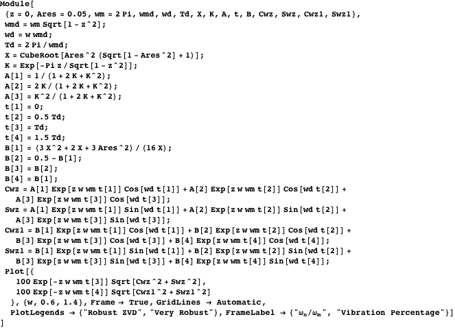 Aspects of Input Shaping Control of Flexible Mechanical Systems « The ...