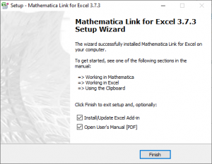 Wolfram Support Quick Answers: How do I install Mathematica Link for Excel?