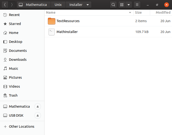Wolfram 技术支持: 在 Linux 上安装 Mathematica 时，如何在从 U 盘安装 ISO 映像？