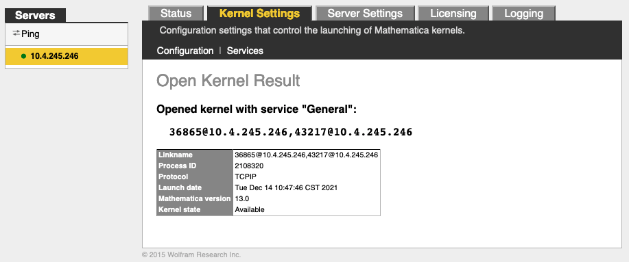 Wolfram Support Quick Answers: How do I set up grid Mathematica Server ...