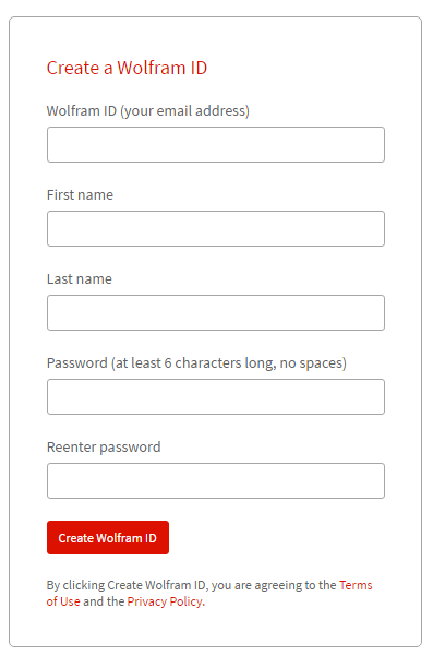 Wolfram 技术支持: 如何创建 Wolfram ID 来访问 Wolfram Cloud 产品？