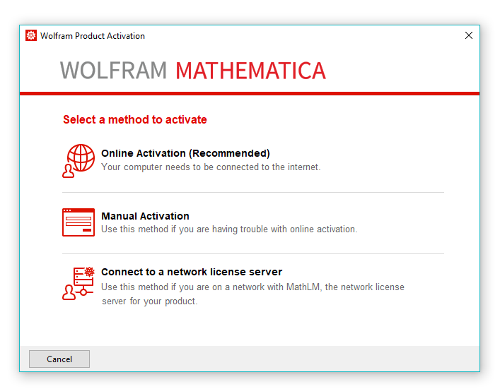 Respuestas rápidas de soporte Wolfram: ¿Cómo activar Mathematica ...