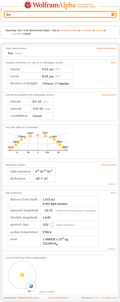 Exploring Our Solar System with Wolfram|Alpha—Wolfram|Alpha Blog