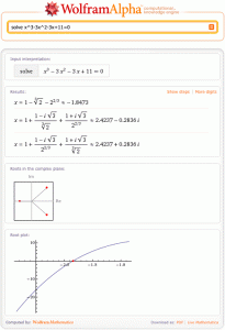 Solving Equations With Wolfram Alpha Wolfram Alpha Blog