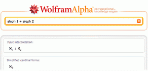 Transfinite Cardinal Arithmetic with Wolfram|Alpha—Wolfram|Alpha Blog