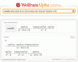 Algebraic Simplification: Simplifying Expressions in Wolfram|Alpha—Wolfram|Alpha Blog