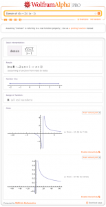 Solve Domain and Range of a Function with Wolfram|Alpha—Wolfram|Alpha Blog