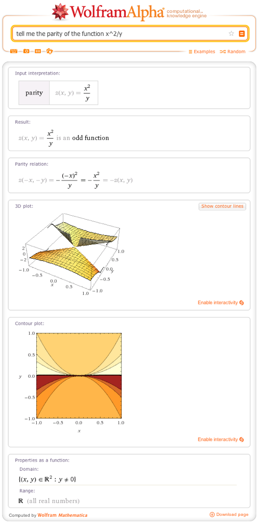 Solving Basic Properties of Functions and Equations Made Easy—Wolfram ...
