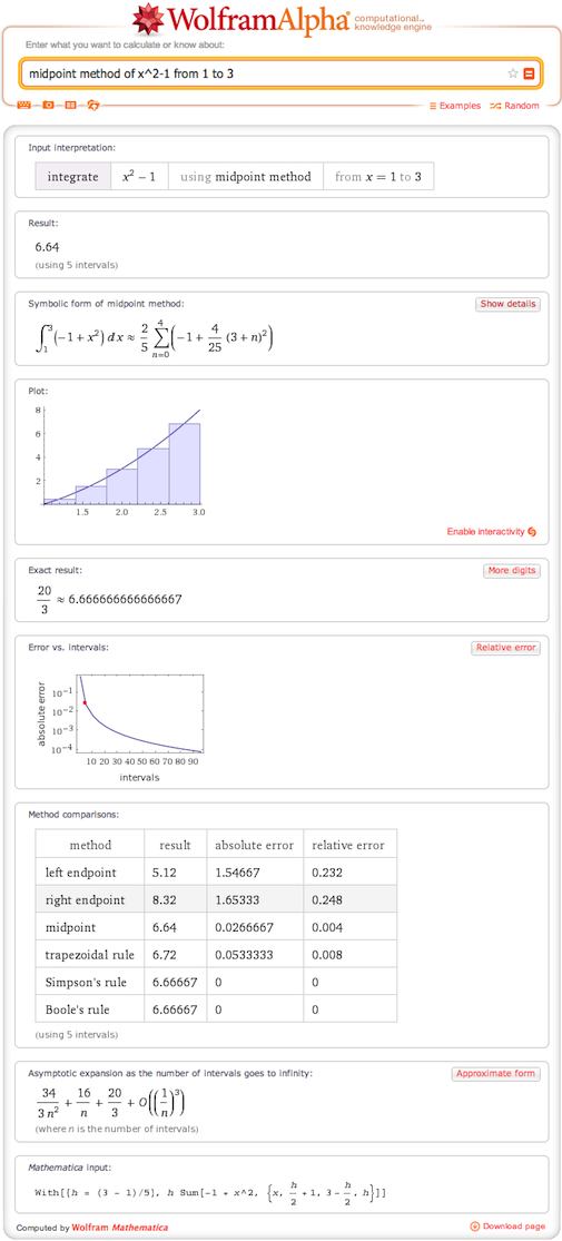 Numerical Methods: Root Finding—Wolfram|Alpha Blog