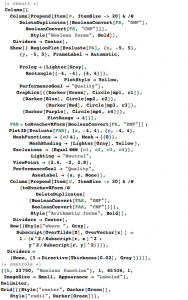 Even More Formulas… for Everything—From Filled Algebraic Curves to the ...