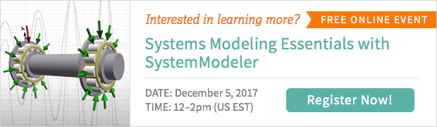 Announcing SystemModeler 5: Symbolic Parametric Simulation, Modular ...