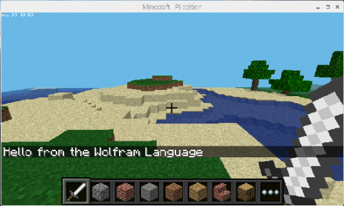 Programming Minecraft on the Raspberry Pi—Wolfram Blog
