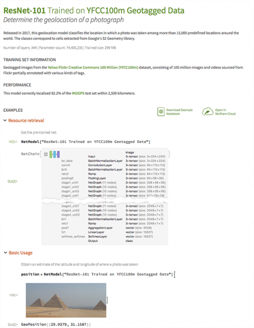 Launching the Wolfram Neural Net Repository—Wolfram Blog