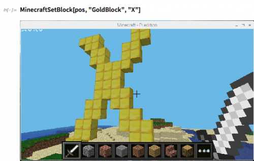 Programming Minecraft on the Raspberry Pi—Wolfram Blog