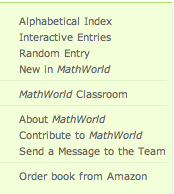 A New Look and New Features for MathWorld—Wolfram Blog