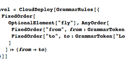 New in the Wolfram Language: GrammarRules—Wolfram Blog