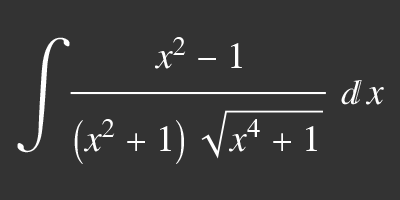 New Methods for Computing Algebraic Integrals—Wolfram Blog
