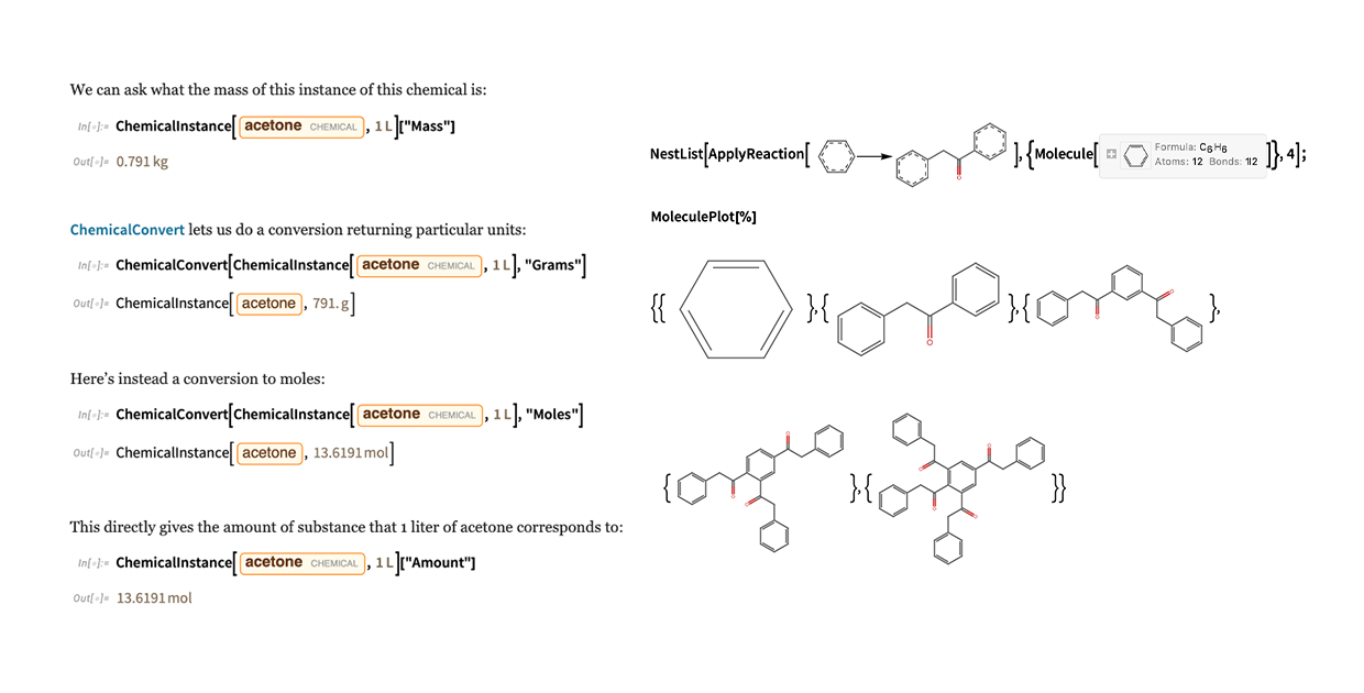 New in 13.1: Chemical Representations and Pattern Reactions—Wolfram Blog